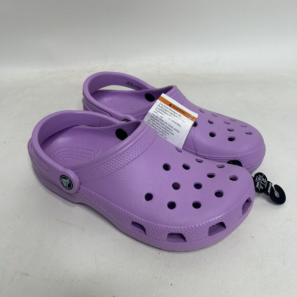 CROCS | Shoes | Crocs Classic Clogs Slipon Lavender Light Purple Lilac 224 | Poshmark